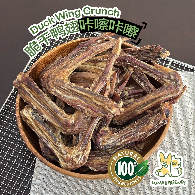 Duck Wing Crunch 风干鸭翅 (Buy 10 Free 1) Homemade Treats for Dog Healthy ...