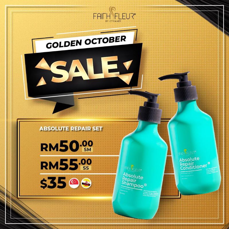 🔥MEGA PROMO 🔥 FAITH FLEUR SHAMPOO REPAIR TREATMENT | Shopee Malaysia