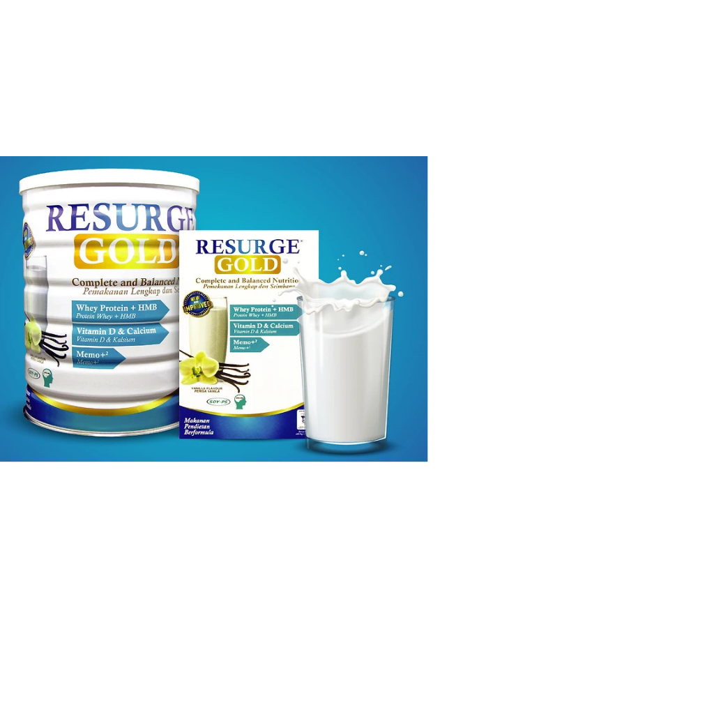 Resurge Gold Vanilla Flavour 800gram Ensure Complete and Balanced ...