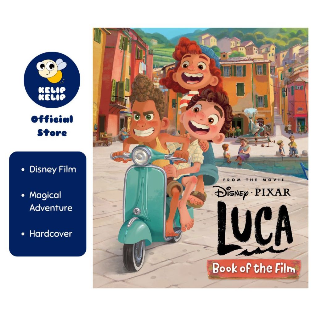 Disney Pixar Luca Book of the Film Hardcover Storybook for Kids ...