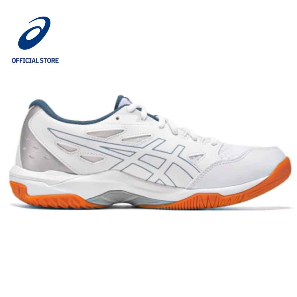ASICS Gel-Rocket 11 Unisex Indoor Sport Shoes In White/Vintage Indigo | Shopee Malaysia