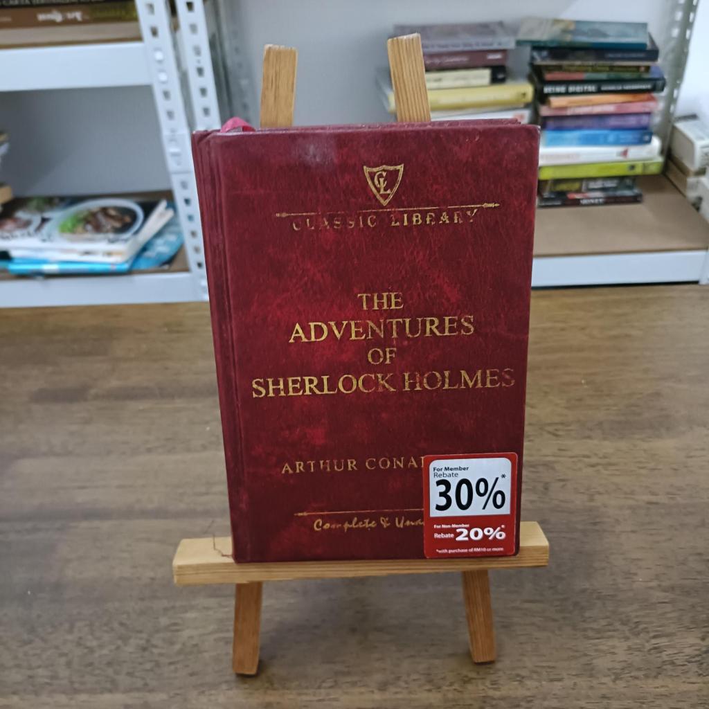 The Adventures of Sherlock Holmes Arthur Conan Doyle, classic library ...