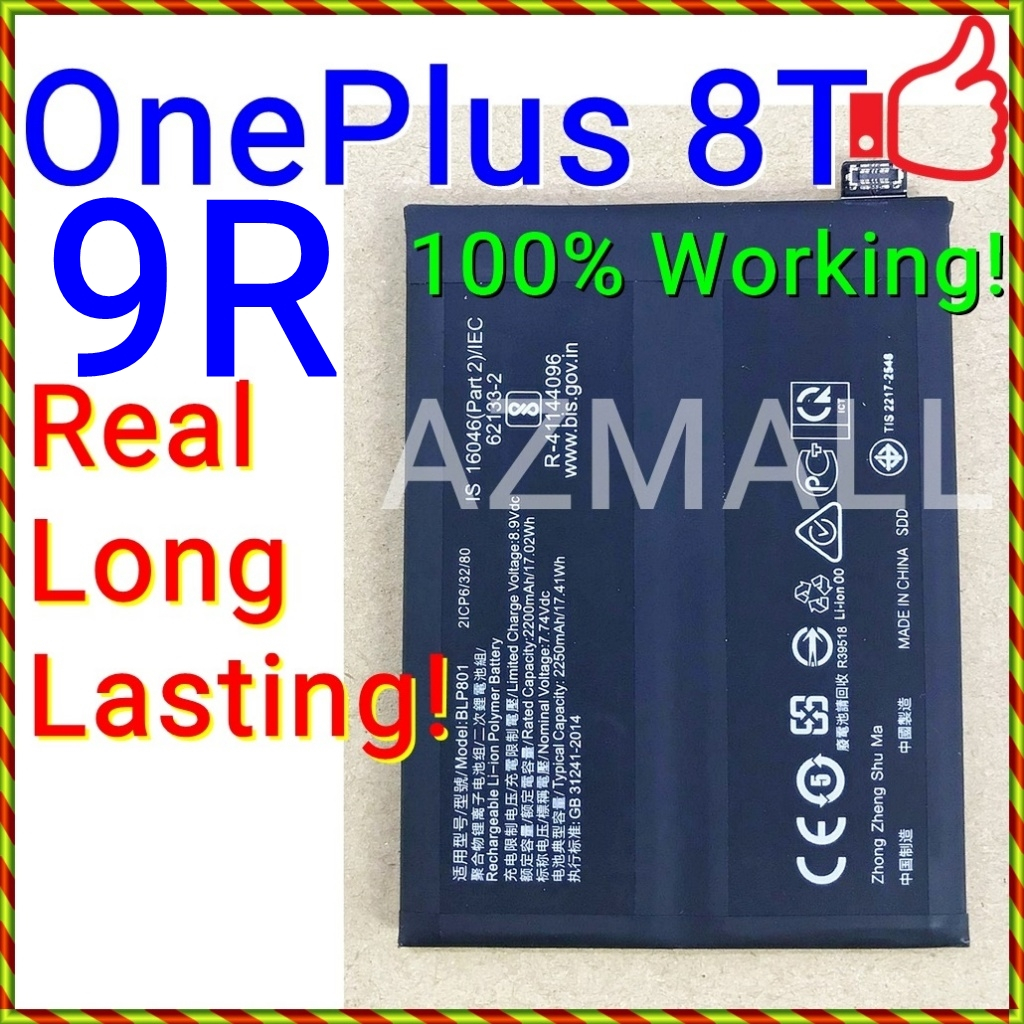 (65W Fast Charge) NEW ORI Long Lasting Stable Battery BLP801 for ...