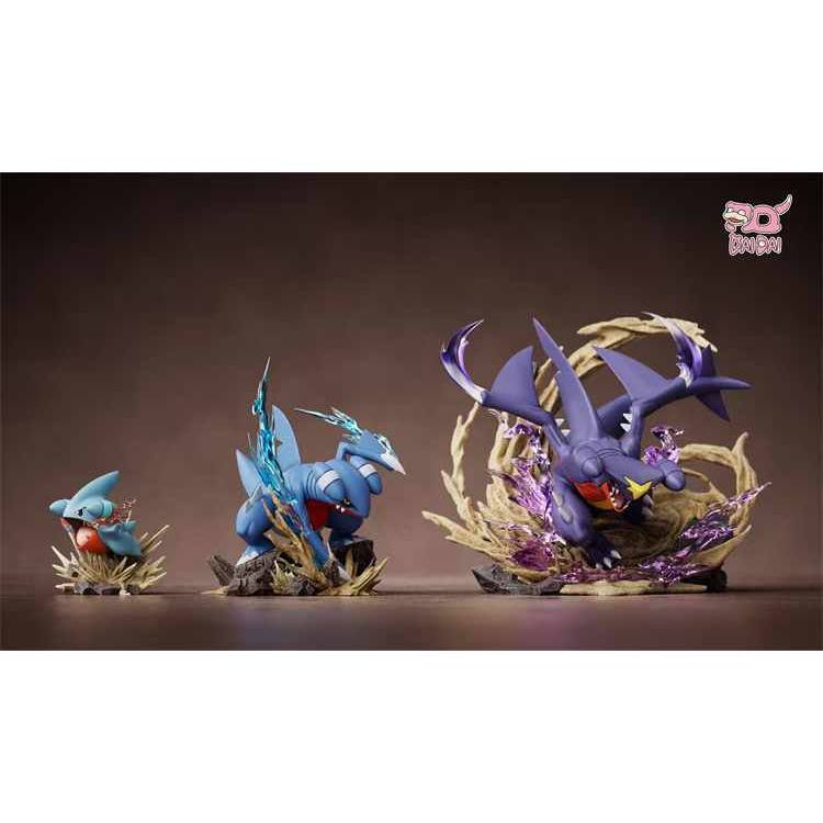 Dai Dai Studio - Garchomp Evolution Group Pokemon Resin Statue GK Anime ...