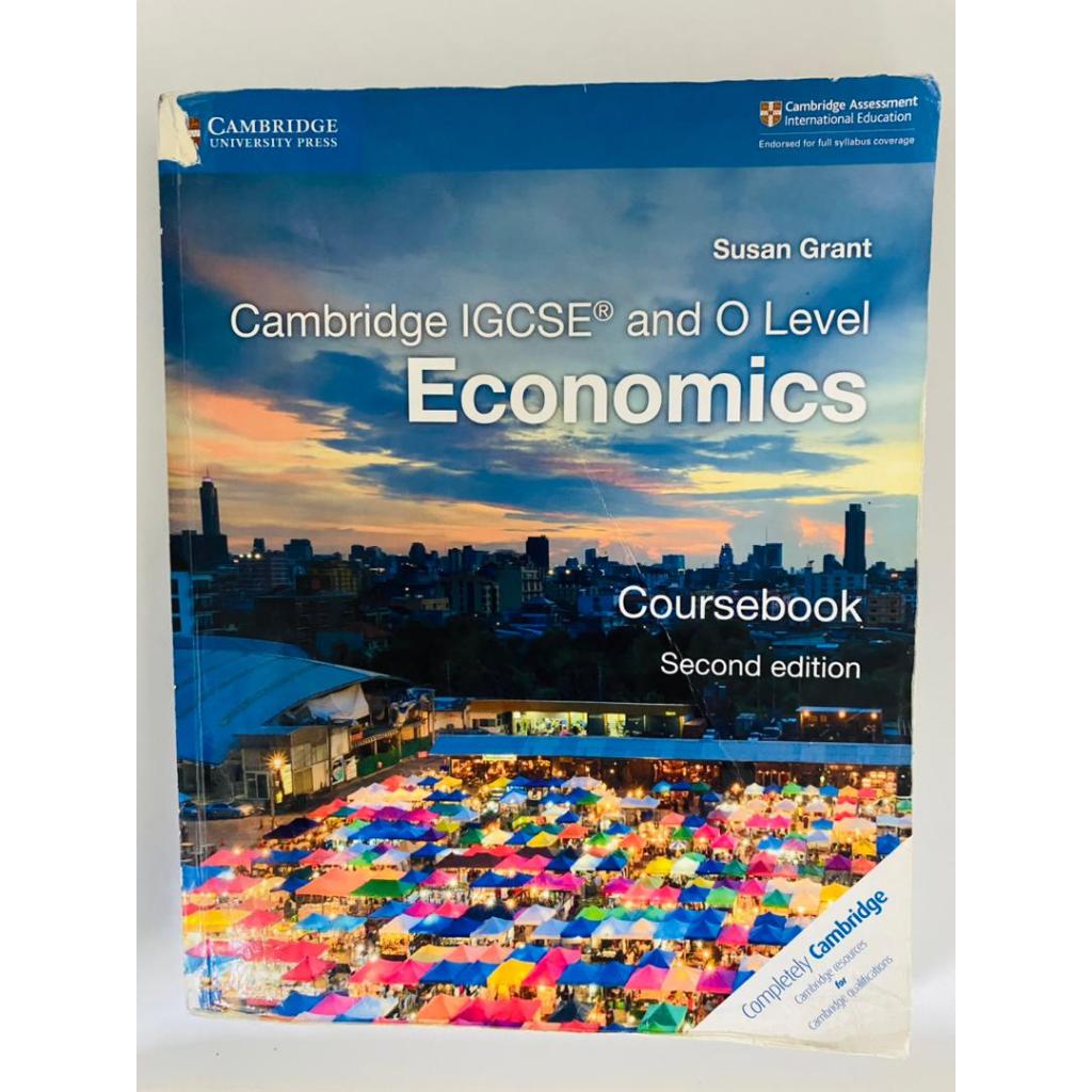 Preloved Economics Textbook: Cambridge IGCSE® and O Level Economics Coursebook | Shopee Malaysia