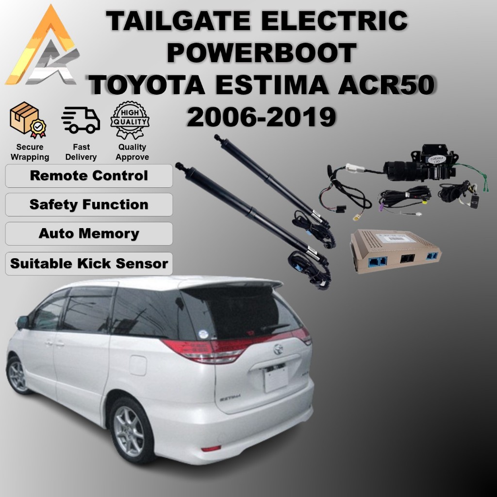 Warranty Toyota Estima ACR50 Plug&Play Electric Auto Tailgate Power ...