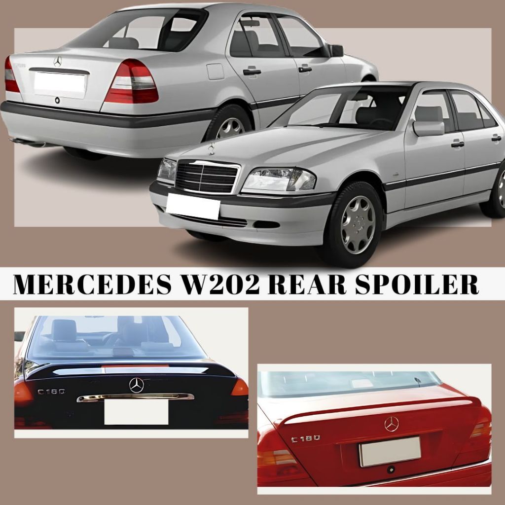 MERCEDES W202 REAR SPOILER, CAR FRAME | Shopee Malaysia