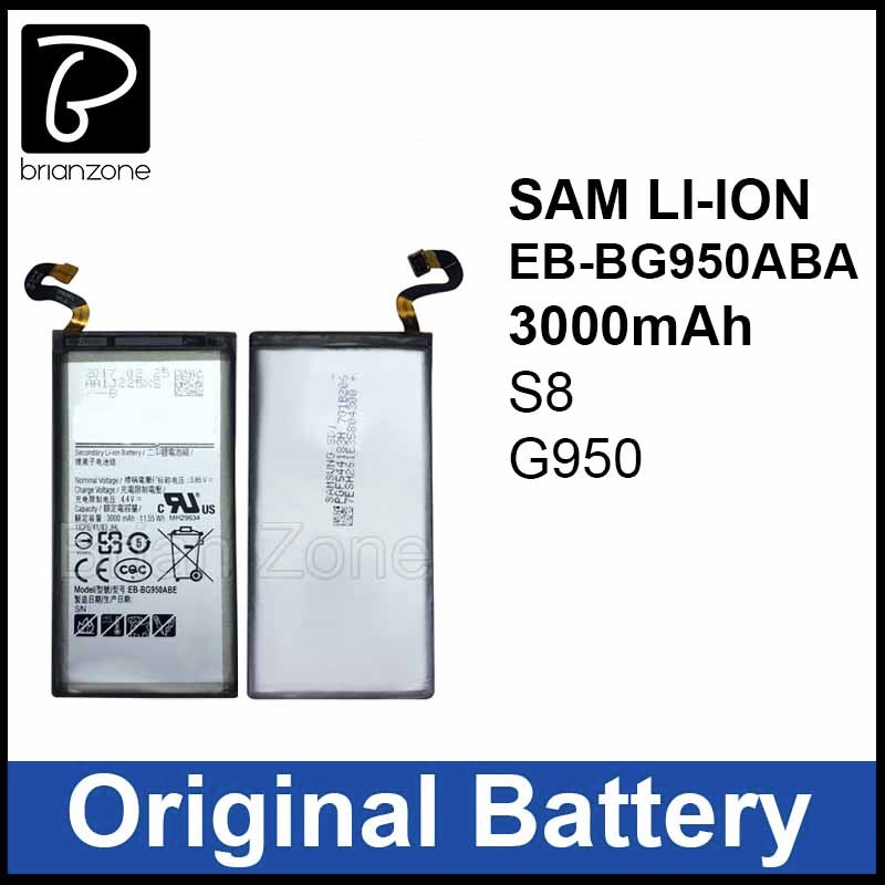 Premium Original Quality Sam Galaxy S8 G950 EB-BG950ABA 3000mAH OEM ...