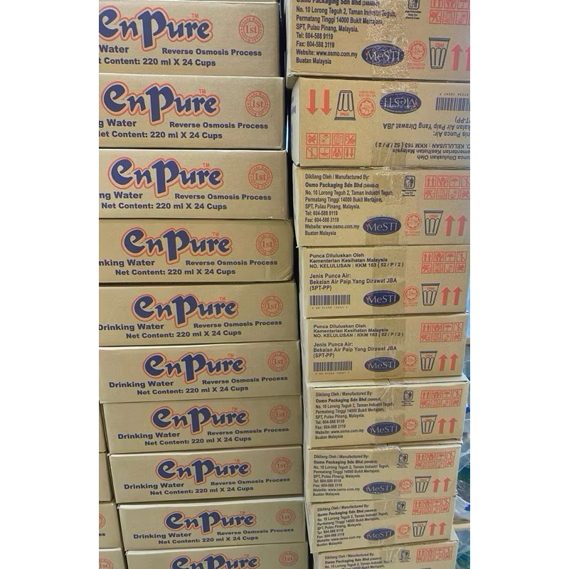DRINKING WATER CUP ENPURE 220ML | Shopee Malaysia