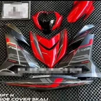 Y15 V1 V2 EXCITER RC MERAH GREY COVER SET TAMPAL SIAP STICKET | Shopee Malaysia