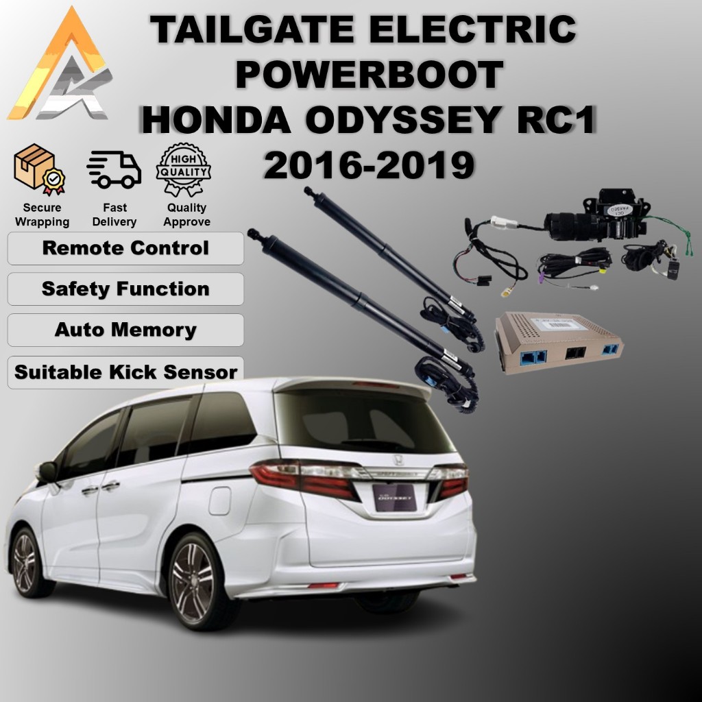 Honda Odyssey RC1 2016-2022 Plug & Play Electric Auto Tailgate Power Boot Soft Close Switch Foot ...
