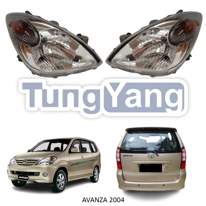 TOYOTA AVANZA 2004 HEAD LAMP / LAMPU BESAR TOYOTA AVANZA 2004 | Shopee ...