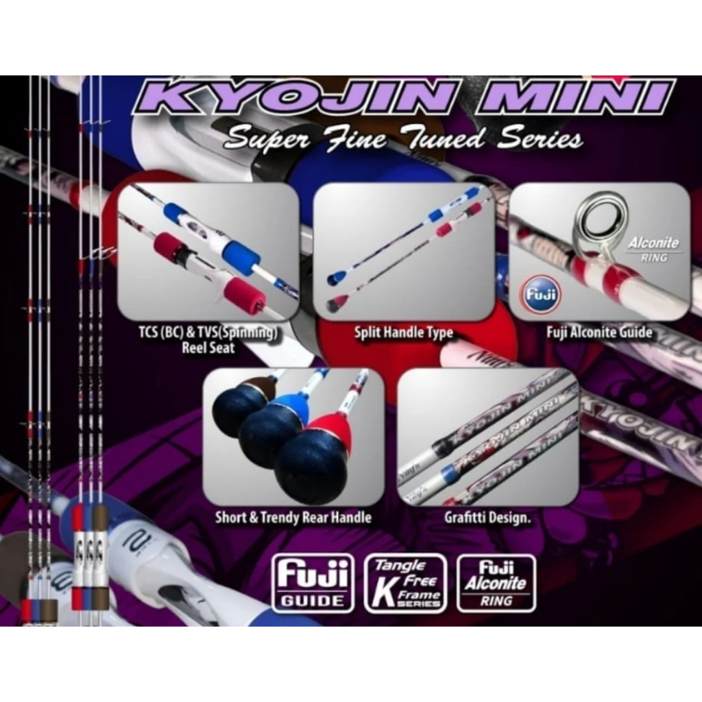 NINJA KYOJIN MINI SOLID CARBON JIGGING ROD NINJ+ | Shopee Malaysia