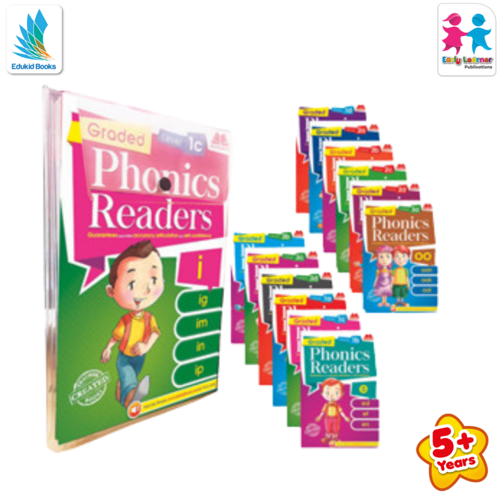 Buku Graded Phonics Readers (12 Buku) -Phonics Reading-Suku Kata ...