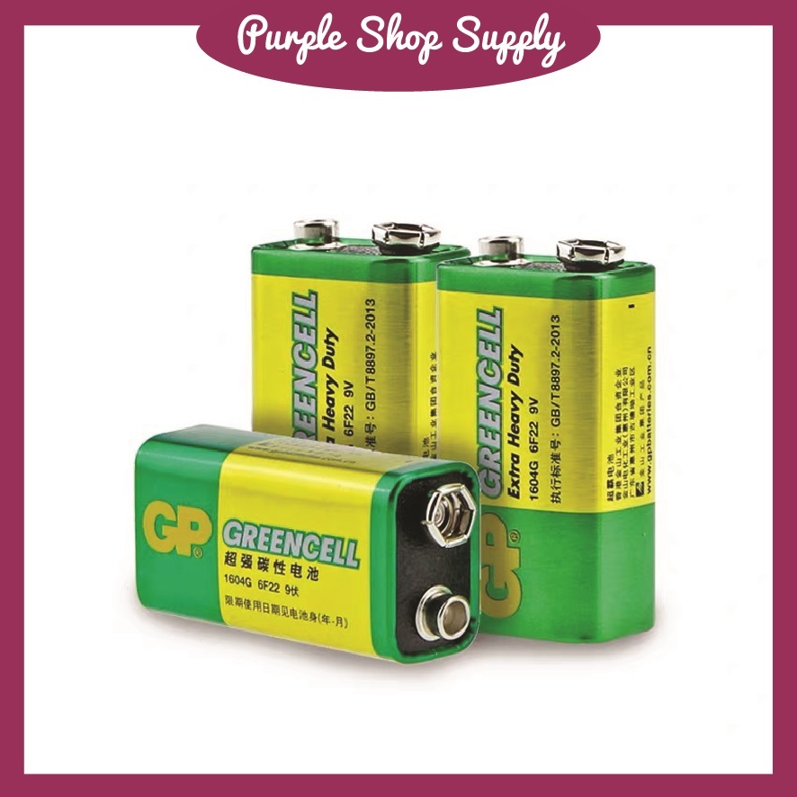 9V Battery / 9V Block Extra Heavy Duty Battery / Smart Tag Battery ...