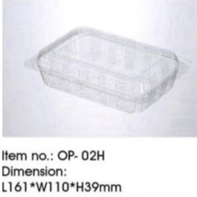 Lock OPS 02 OPS02 SW BENXON Plastic Tray 100pcs± Bakery Disposable ...