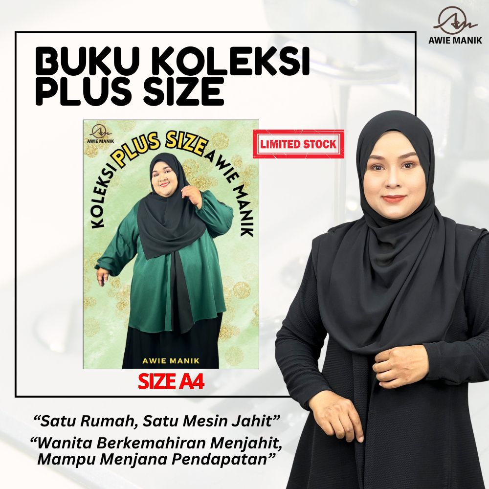 [BUKU] KOLEKSI PLUS SIZE AWIE MANIK | Shopee Malaysia