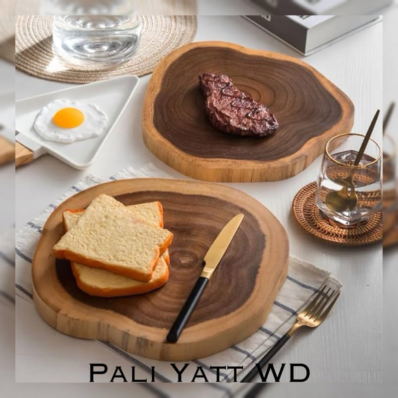 SOLID WOOD CUTTING BOARD PAPAN POTONG IKAN KITCHENWARE STEAK PLATE ...