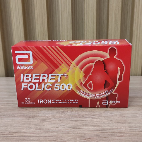 ABBOTT IBERET FOLIC 500 | Shopee Malaysia