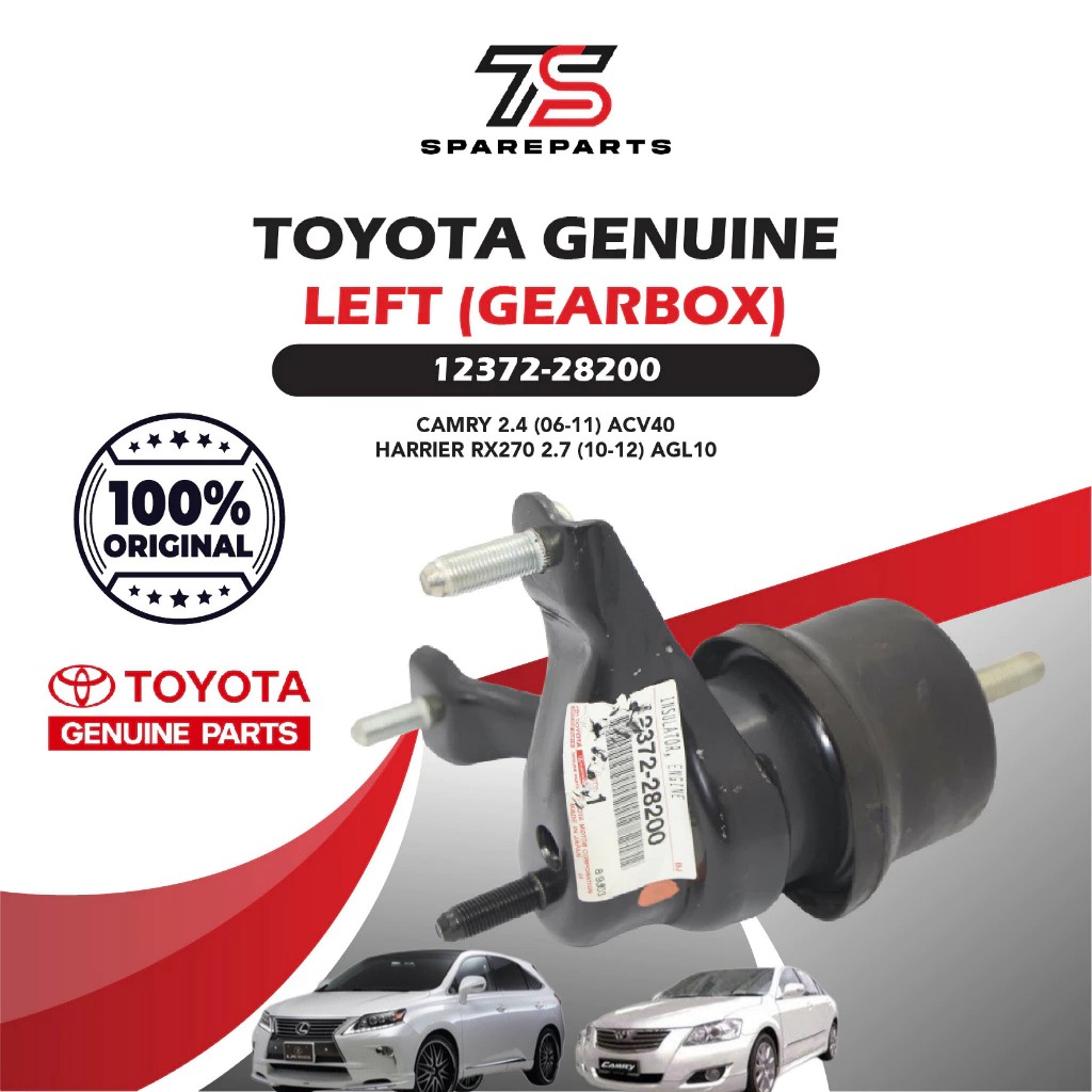 Toyota Engine Mounting Left (Gearbox) 12372-28200 Camry/Harrier ACV40 2 ...