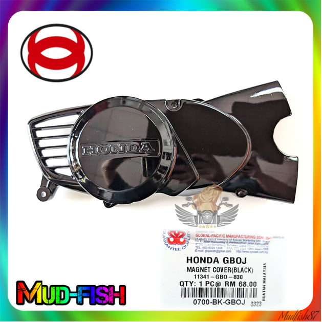 SYS HONDA MMC GBO-J GBOJ GBO MAGNET COVER (BLACK) | Shopee Malaysia