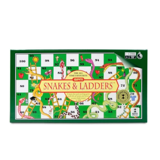 Snake & Ladders Board Games/ SPM102/ 1 Box/ Board Games/ SPM Games ...