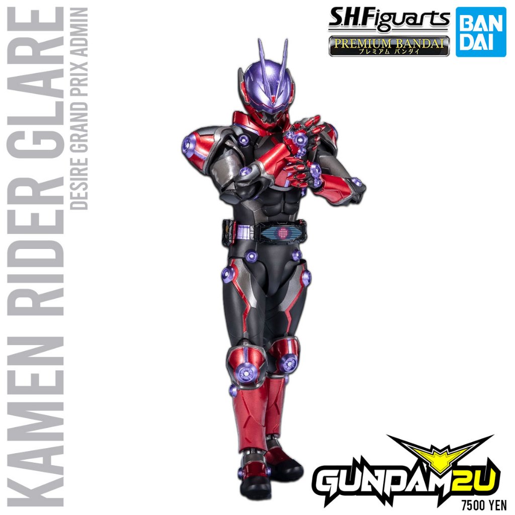 P-BANDAI SHF Kamen Rider Glare - Tamashii Nations S.H.Figuarts Masked Rider Geats Action Figure ...