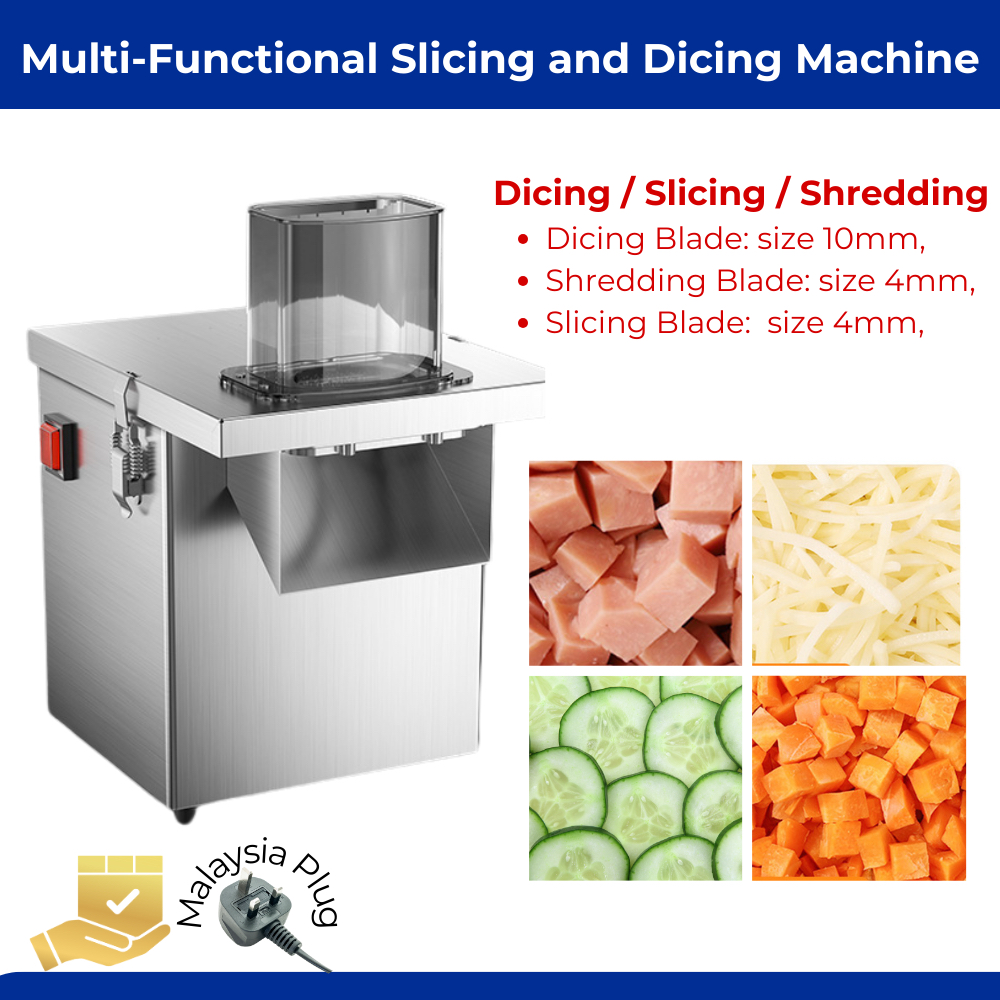 Multi-Function Commercial Stainless Steel Dicing Machine Dadu cutter ...