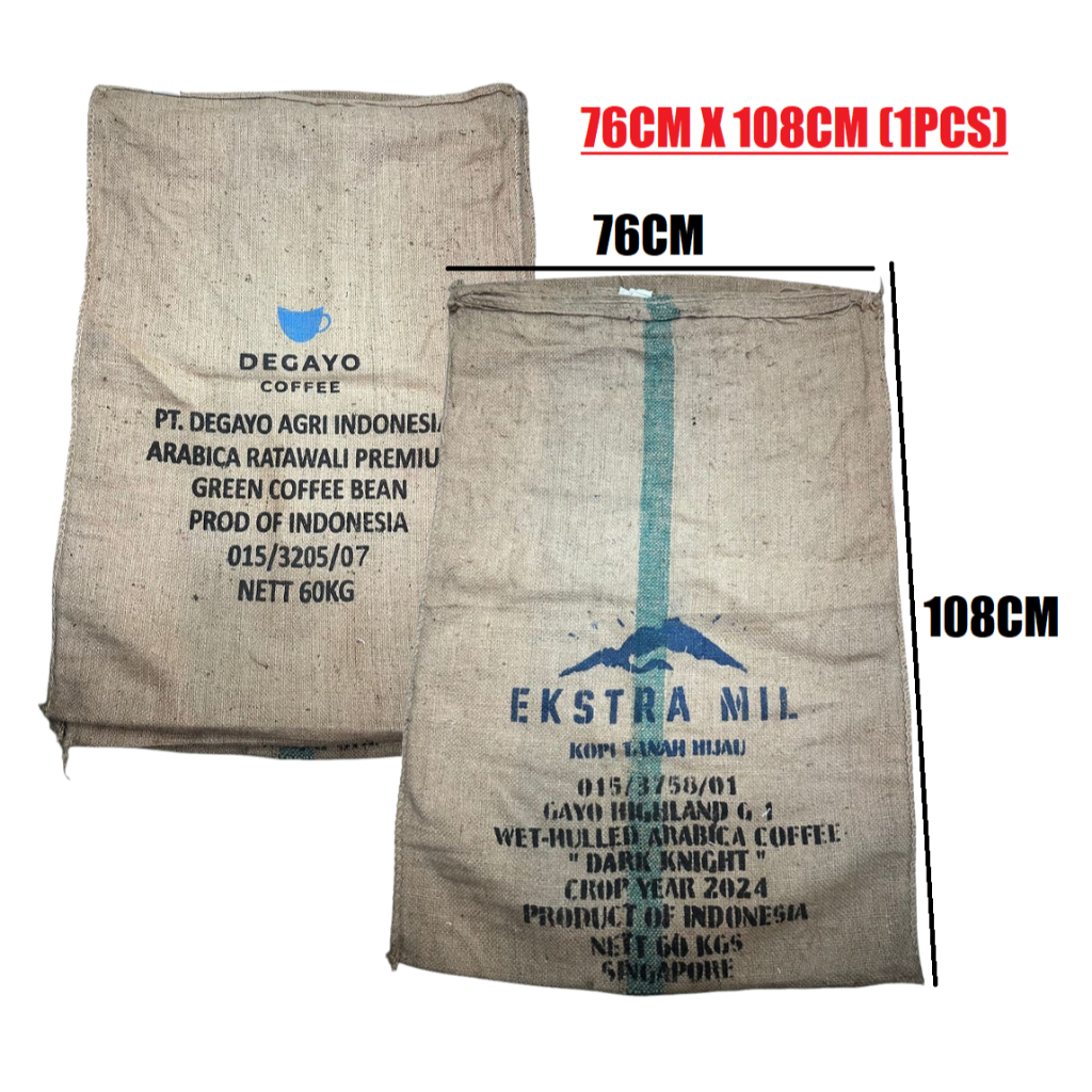 Burlap sack / Guni bag / Jute bag /used/麻袋 /二手麻布袋/ | Shopee Malaysia