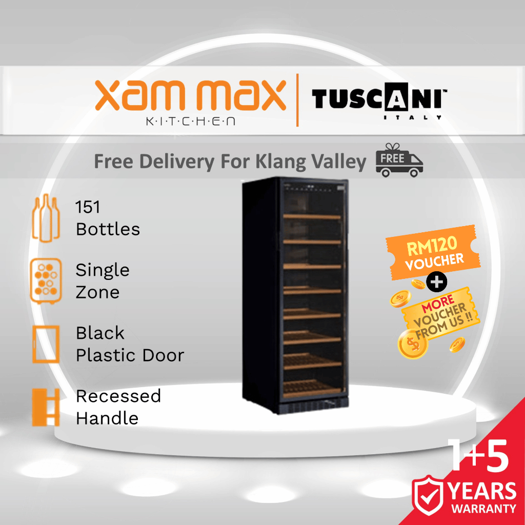 Tuscani - Bellona 166 Wine Chiller Fridge Cellar - Built-In - 151 ...