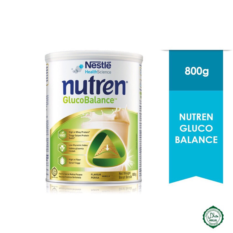 Nutren GlucoBalance Vanilla Flavour 800g | Shopee Malaysia