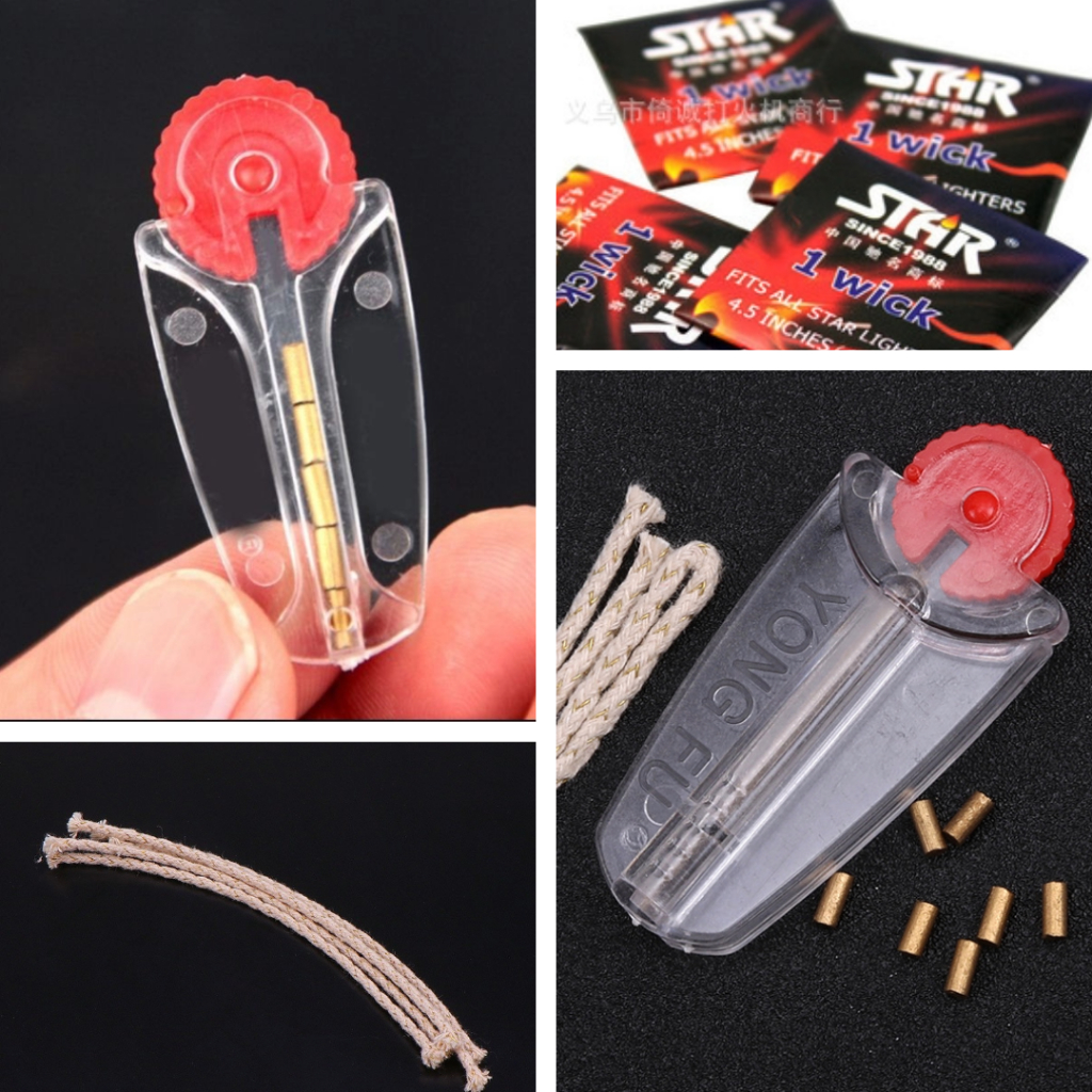 Flint Stone Wick Kerosene Lighter Kitchenware Replacement Accessory ...