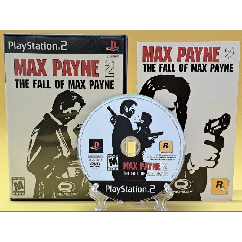 🔥MAX PAYNE 2 THE FALL OF MAX PAYNE🔥 PS2 NTSC | Shopee Malaysia