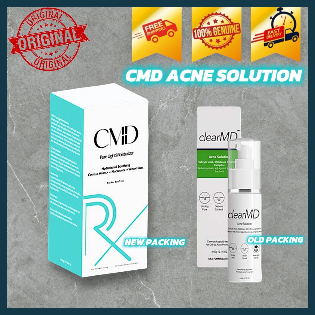 CMD BHA ACNE SOLUTION 50G / CLEARMD ACNE SOLUTION 60G | Shopee Malaysia