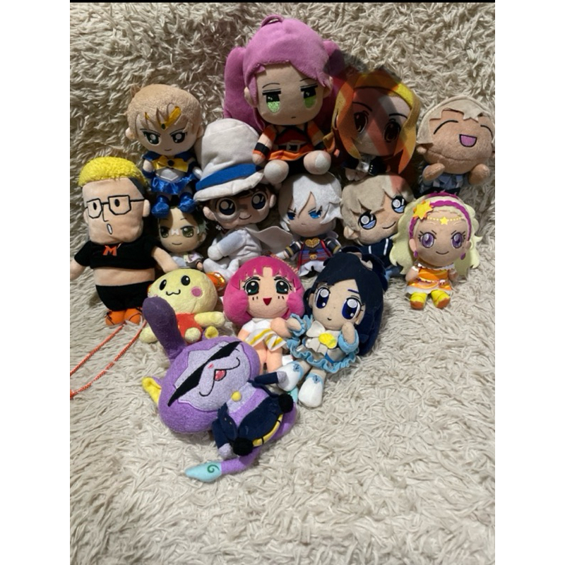 anime sailormoon conan one piece stuffed toy collection | Shopee Malaysia