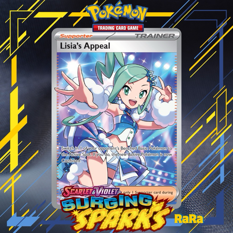 PTCG - Lisia's Appeal - 234/191 - Full Art Secret Rare Scarlet & Violet: Surging Sparks Singles ...
