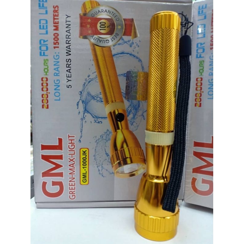 🔦 GML GREEN MAX LIGHT 1000-JK / 2000-JK / 8004-JK / TORCH FLASH LIGHT 🔦 ...
