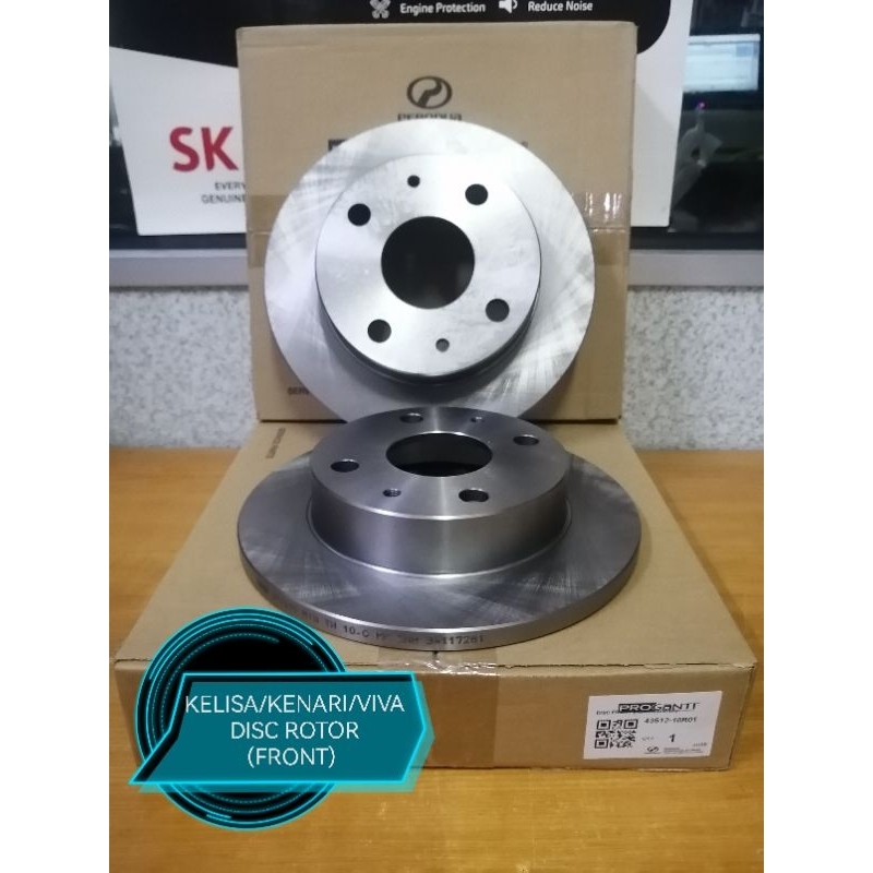 PROGANTI Perodua Viva / Kelisa / Kenari Front Disc Rotor | Shopee Malaysia