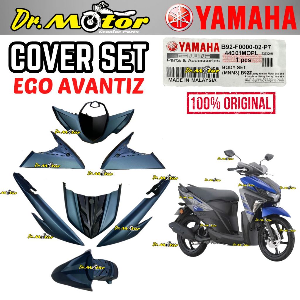 AVANTIZ AVANTIS EGO Coverset Cover Set Kaver Body Full Complete B92 ...
