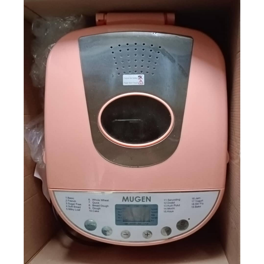 MUGEN Smart Bread Maker V2 MBM-7000(used 90%new) | Shopee Malaysia