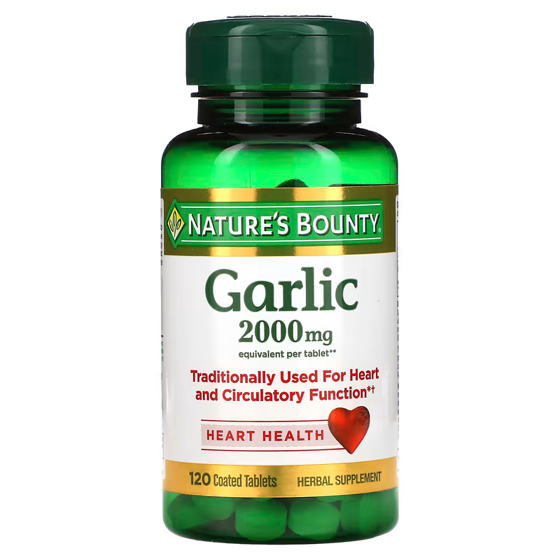 Nature's Bounty, Garlic, 2,000 mg, 120 Coated Tablets | Shopee Malaysia