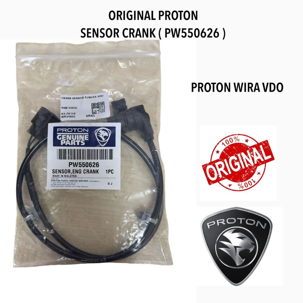 100% ORIGINAL PROTON SENSOR CRANK VDO ( v) PROTON WIRA VDO | Shopee ...