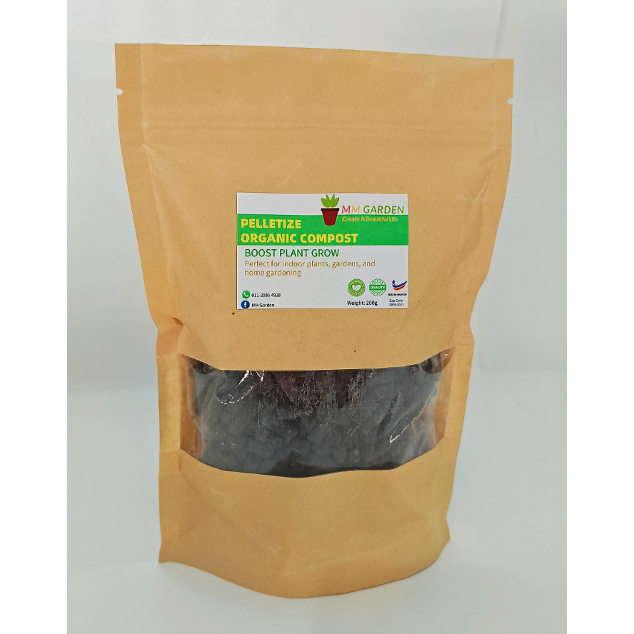 MM Garden Organic Pellet Fertilizer for Home Gardening. Compost ...