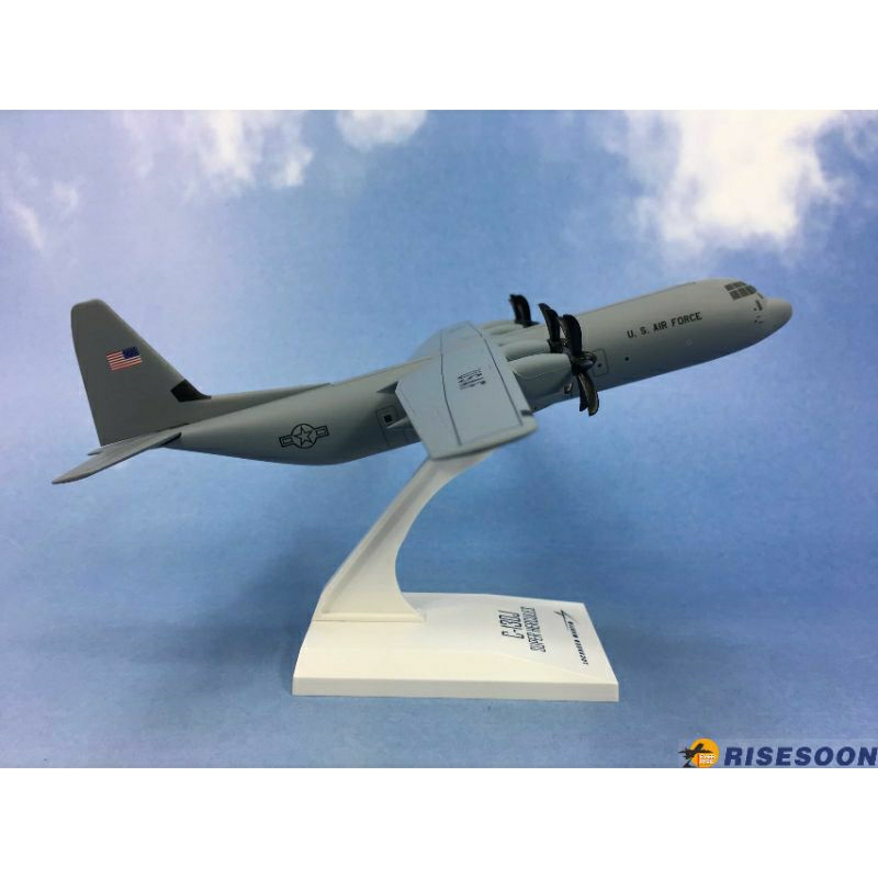US Air Force C-130 Aircraft model 1/150 Display | Shopee Malaysia