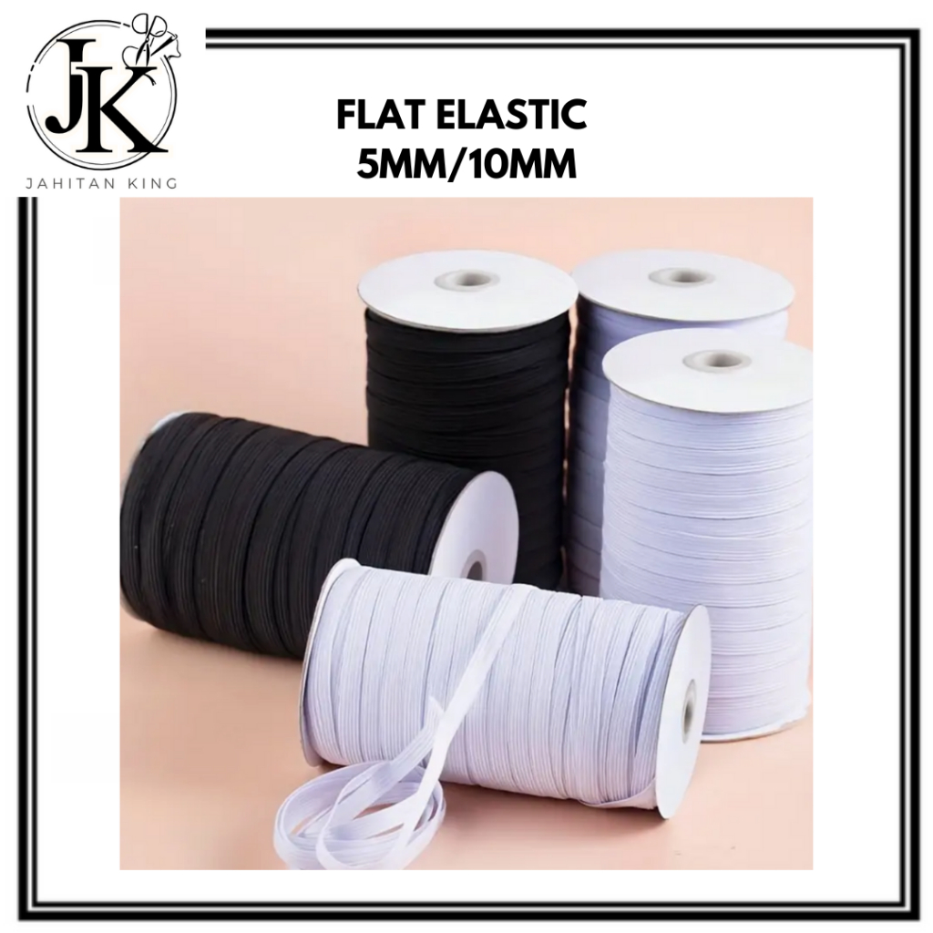 [Ready Stock] Elastic Kosong 5mm | Getah Elastik Kosong 10mm | Elastic ...
