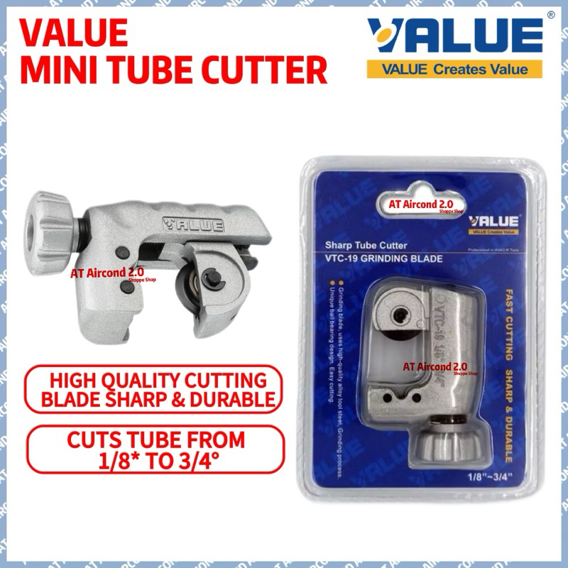 Value Mini Tube Cutter VTC-19 [1/8" ~ 3/4"] [3-19mm] | Shopee Malaysia