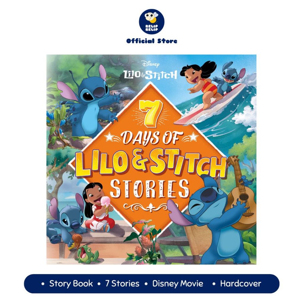 Disney 7 Days of Lilo & Stitch Story Book Collection For Kids to Read ...
