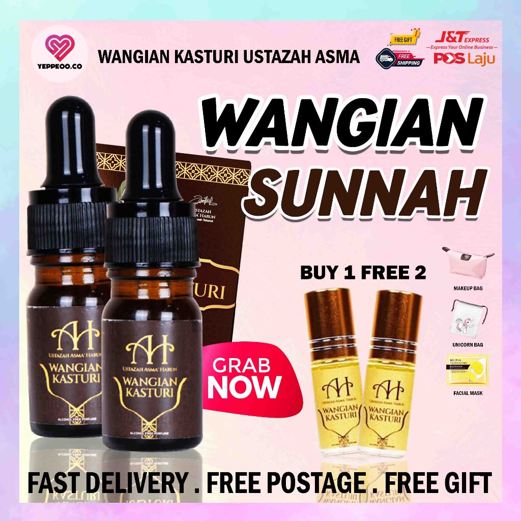 WANGIAN KASTURI USTAZAH ASMA' HARUN WANGIAN KASTURI BY UAH FREE GIFT ORIGINAL HQ | Shopee Malaysia