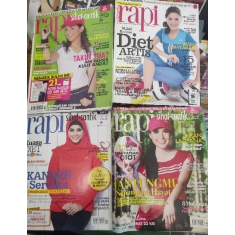 Majalah rapi. Kombo 10 naskah tidak semestinya Sama seperti gambar ...