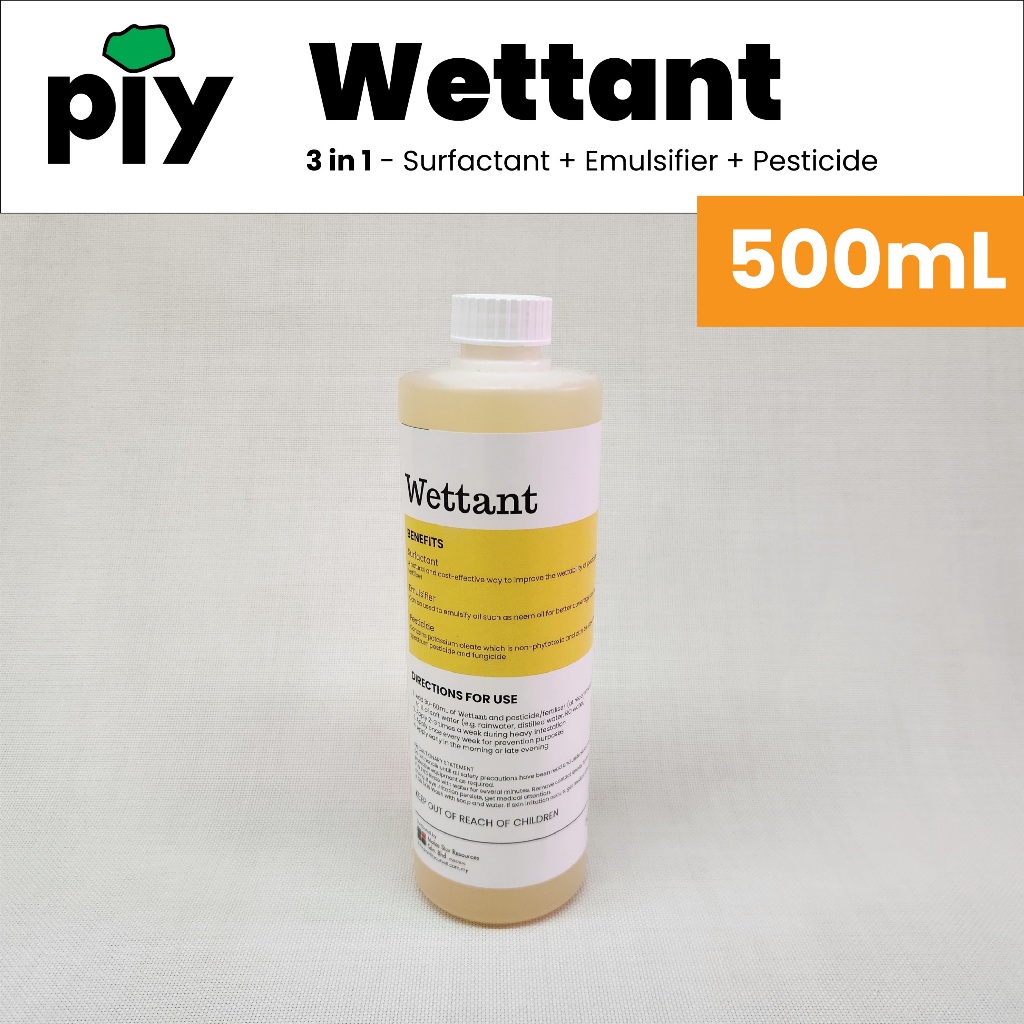[500mL conc.] WETTANT Surfaktan + Pengemulsi + Racun Perosak ...